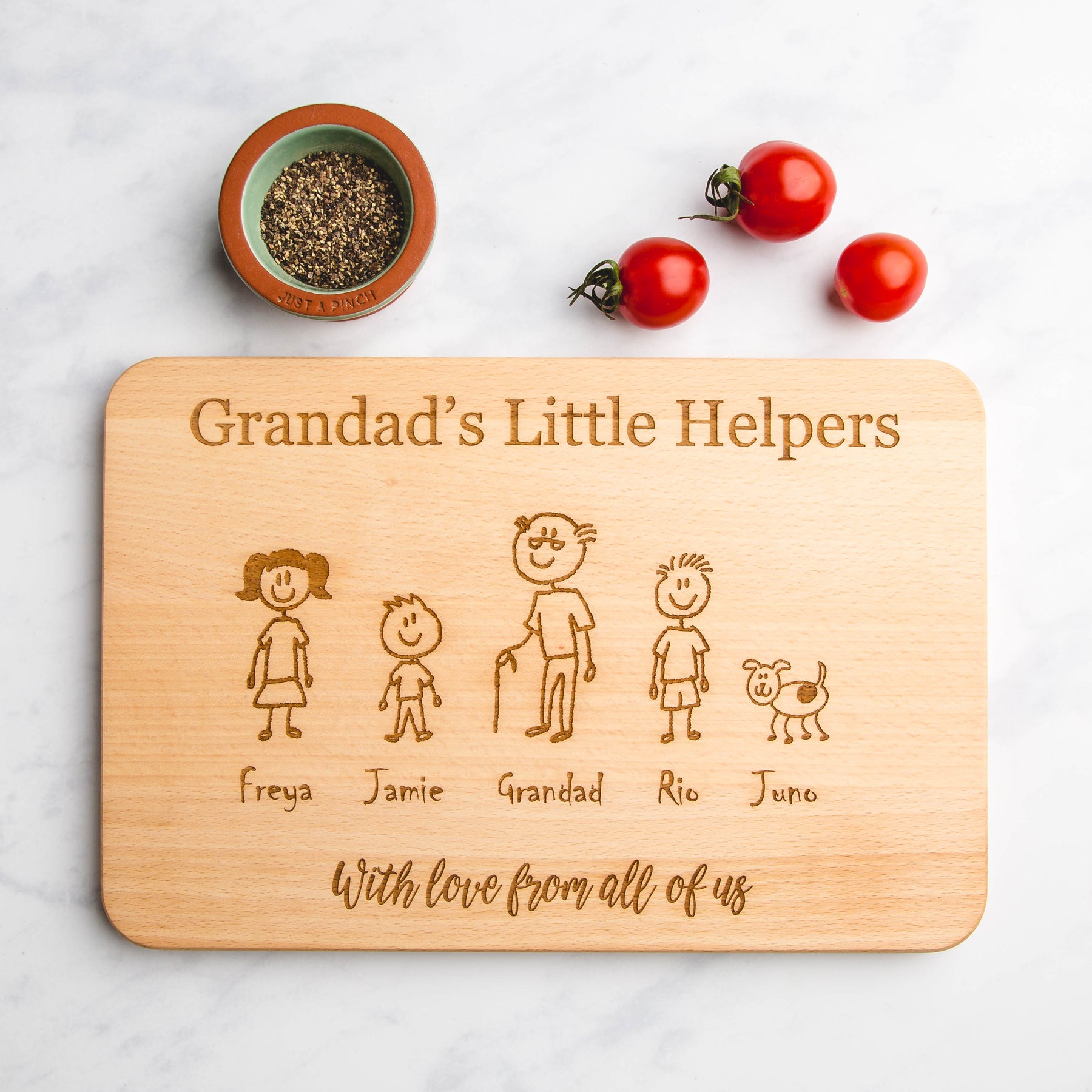 Personalised Chopping Boards, Wedding Gifts - The Laser Engraving Company